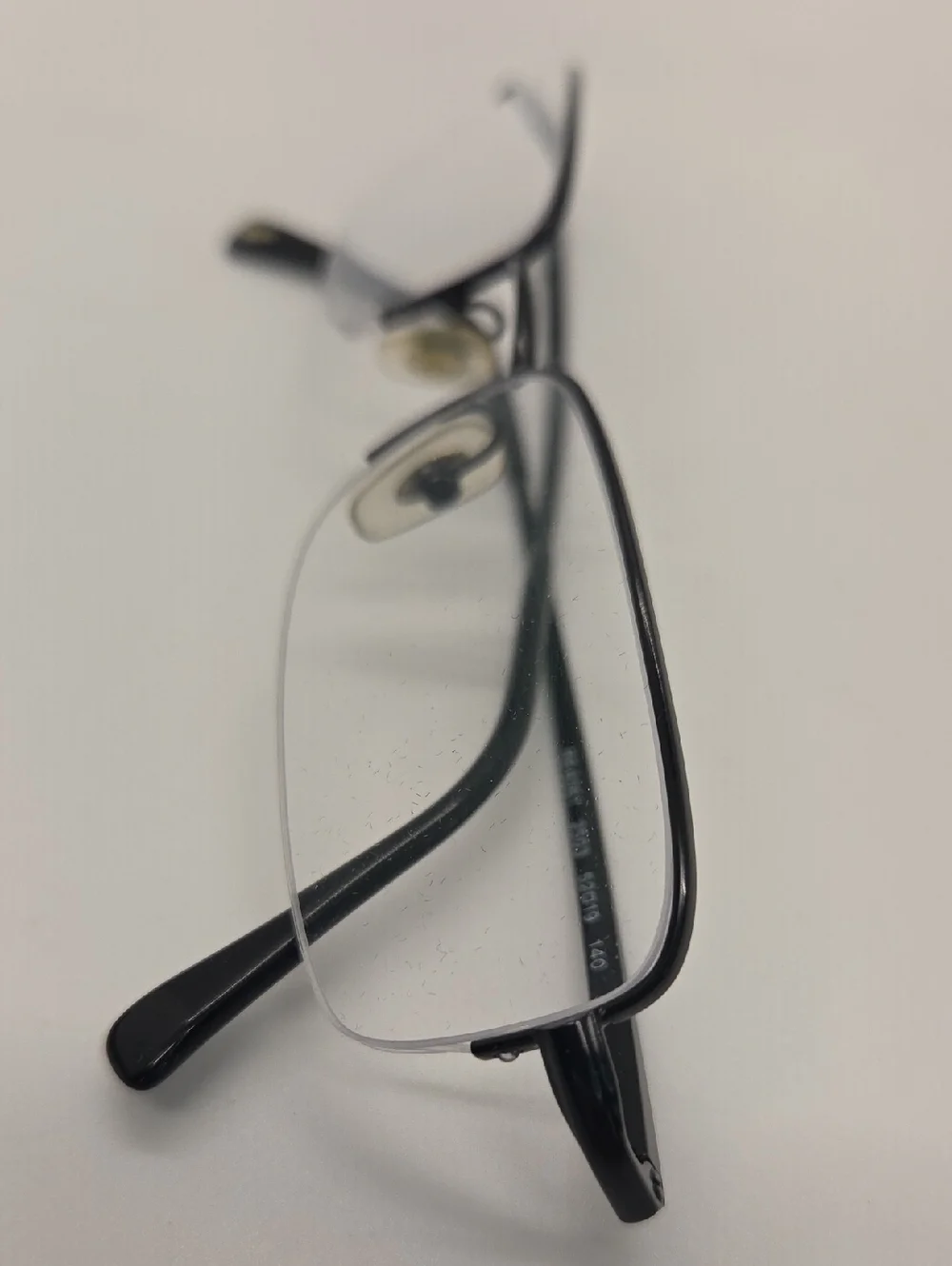 Ray-Ban | Accessories | Rayban Rb 66 Mens Black Metal Rimless Rectangle ...